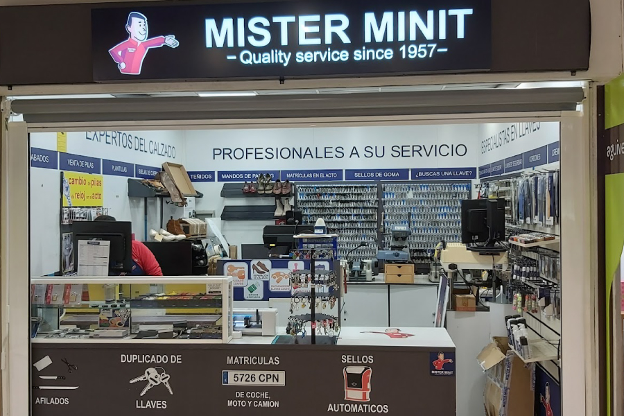 MISTER MINIT - CC Carrefour Alfafar Valencia